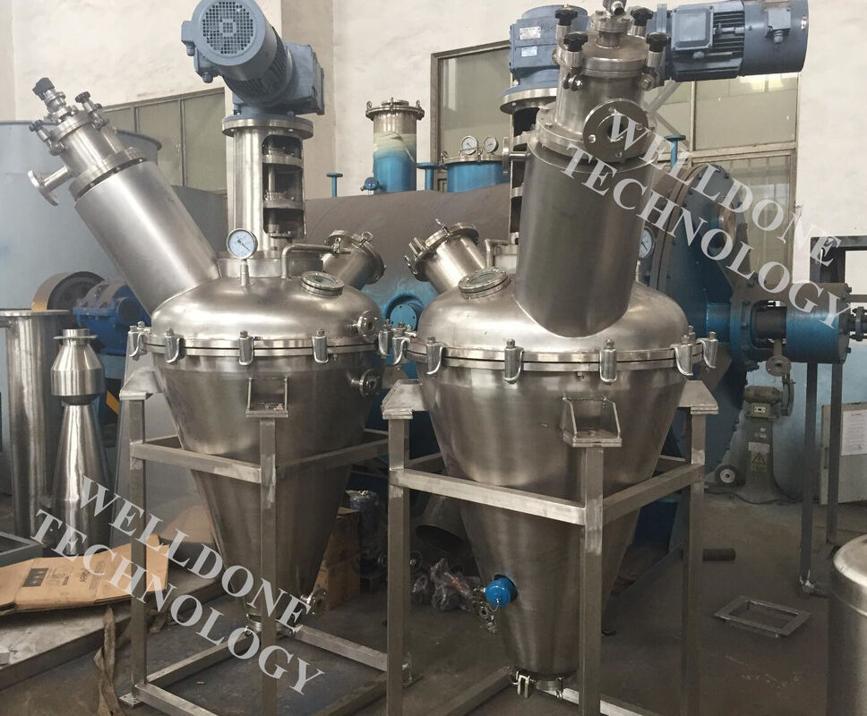 Easy Cleaning Agitated Nutsche Filter Dryer SUS316L Material 0 . 5 - 40Ton