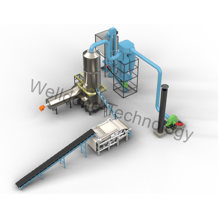 ISO9001 Electric Heating Cassava Flour Flash Dryer Machine
