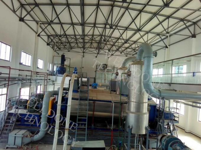 Wastewater Sludge Dryer Machine Low Temperature Touch Screen Control