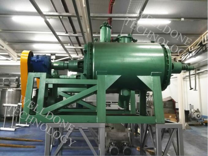 110V Filter Cake / Slurry Vacuum Paddle Dryer Low Temperature Working