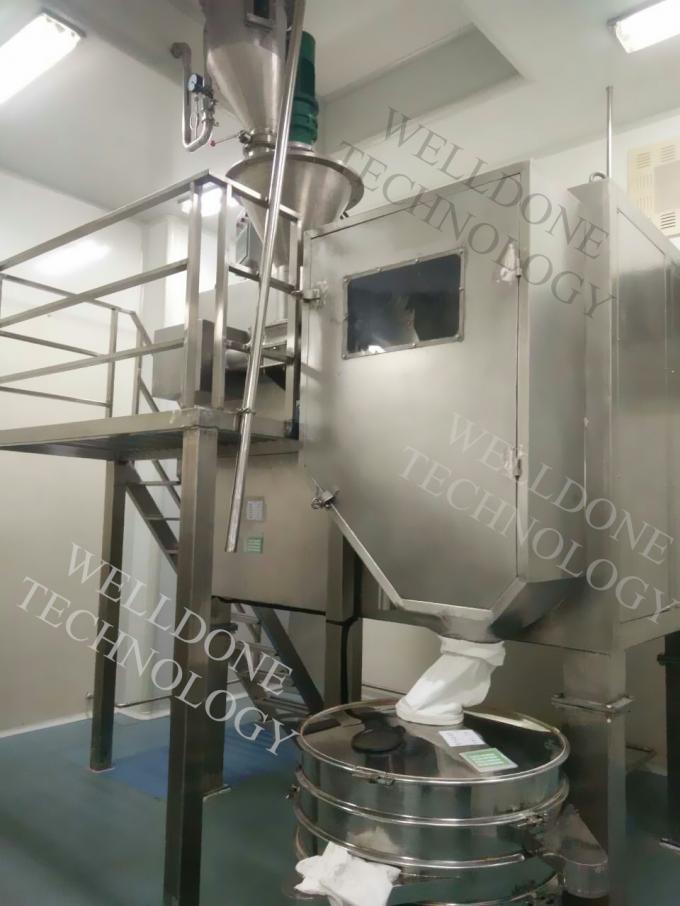 Pharmaceutical Powder Drum Roller Compactor 5 - 80Mesh Touch Screen Control
