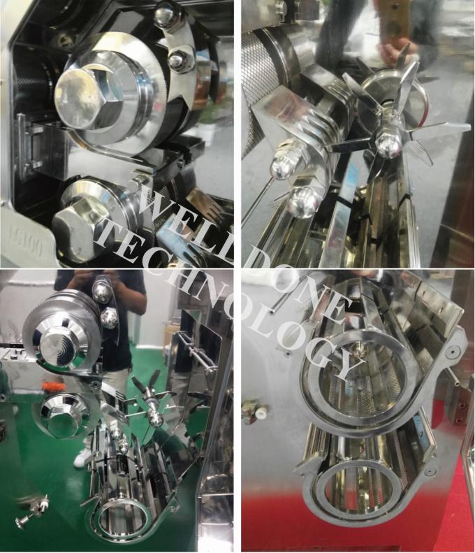 LGS Double Roller Compactor Dry Granulator GMP Standard